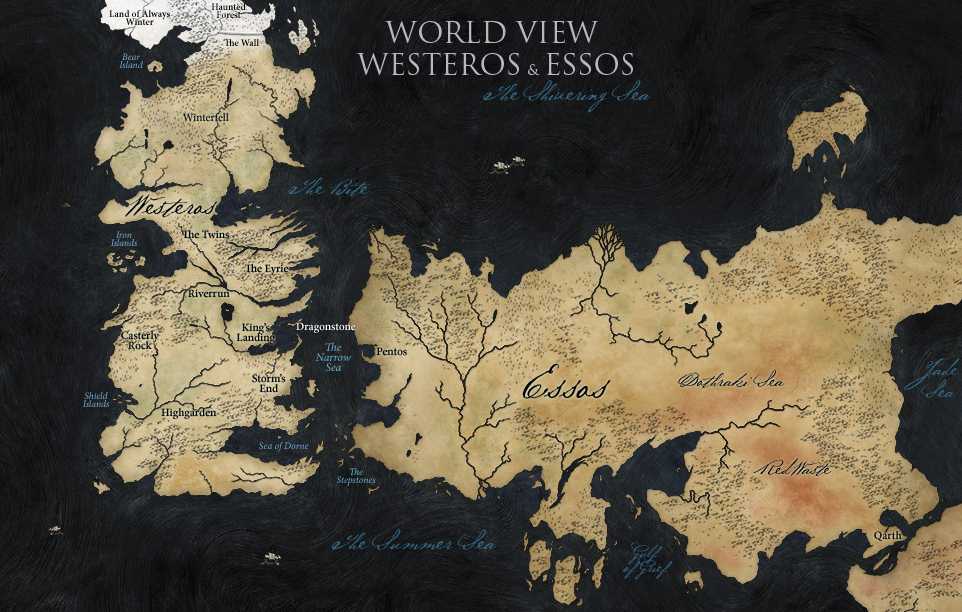 BITAMIGO: Mapa interactivo del mundo de Game of Thrones